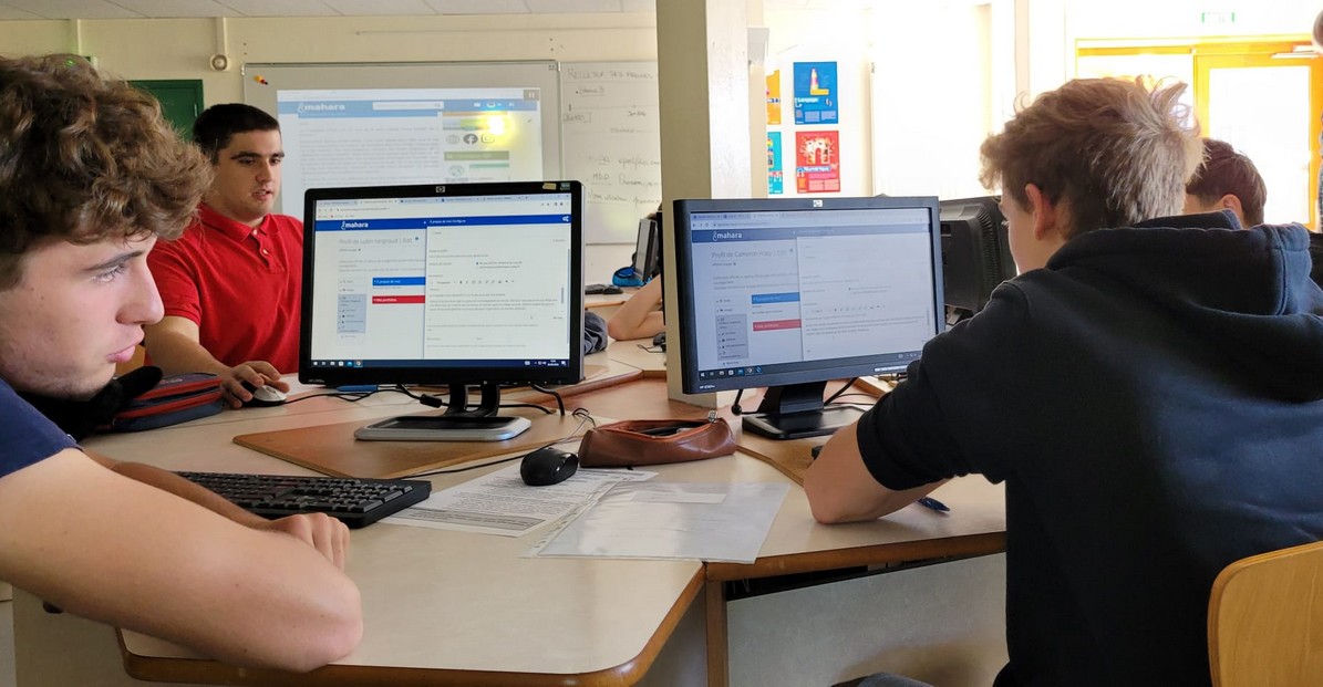 MAHARA s'installe en classe de 1ère BAC PRO FORÊT - Lycée Claude ...